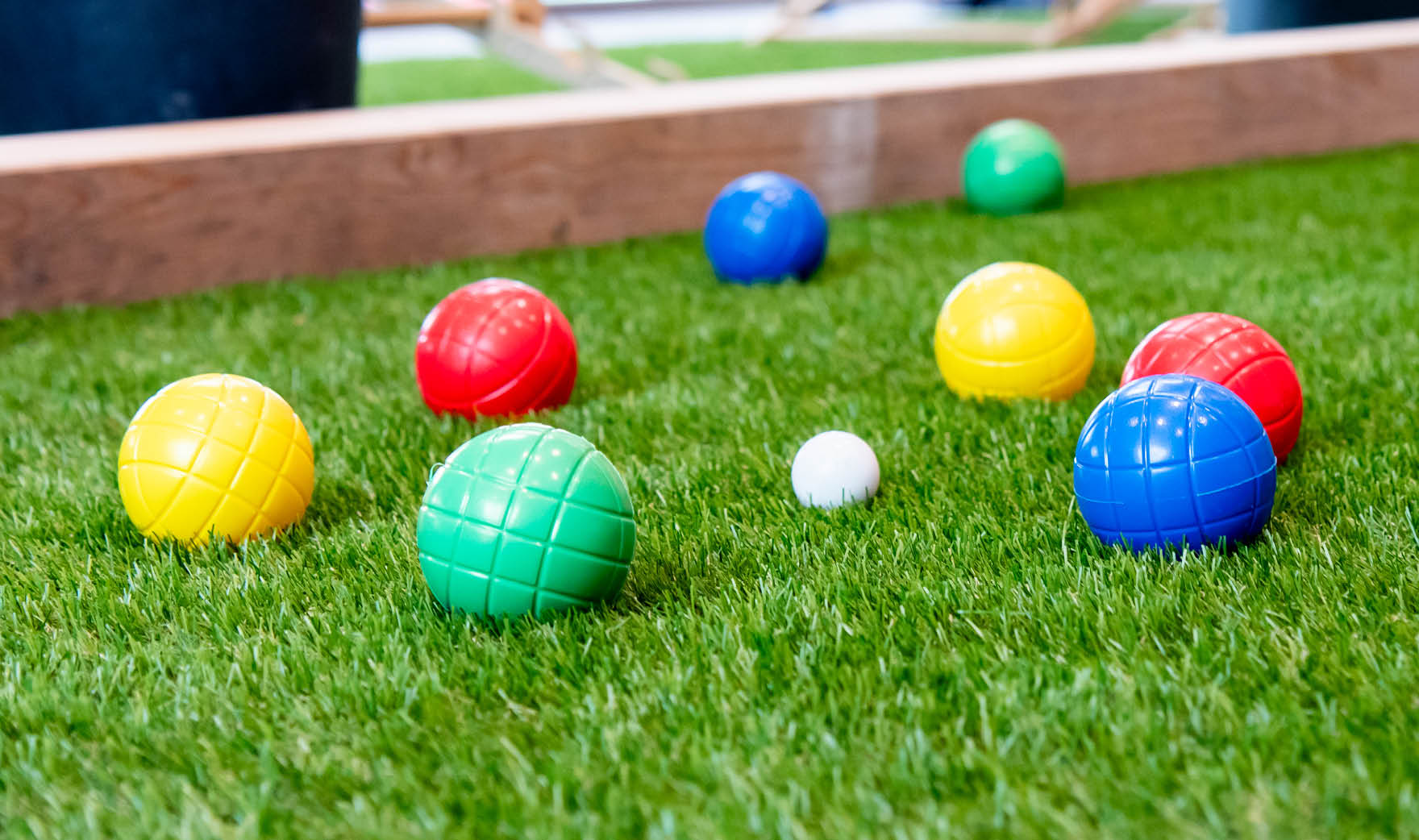 Boccia spielen im max.center Wels