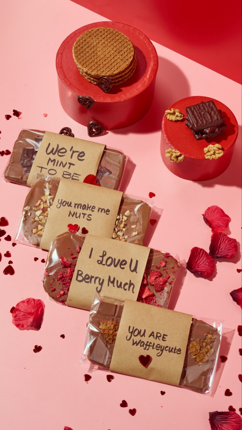 Liebe geht durch den Magen: Love Bars zum Valentinstag