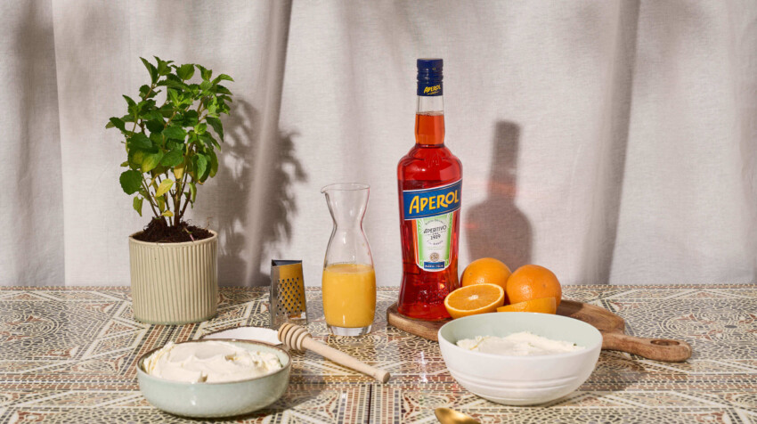 Aperol Spritz Ice Cream