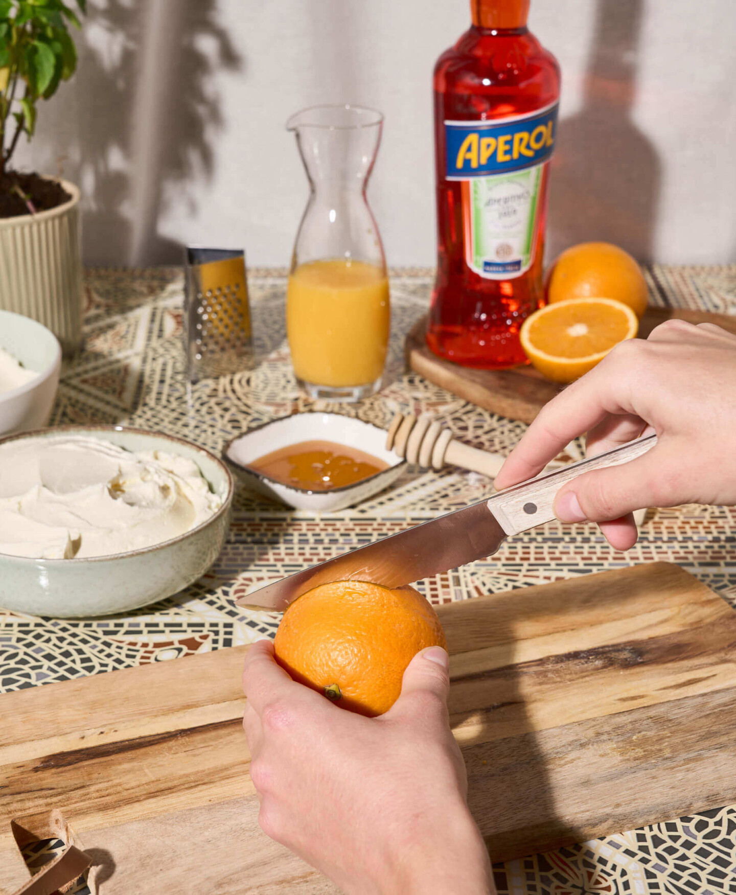 Aperol Spritz Ice Cream