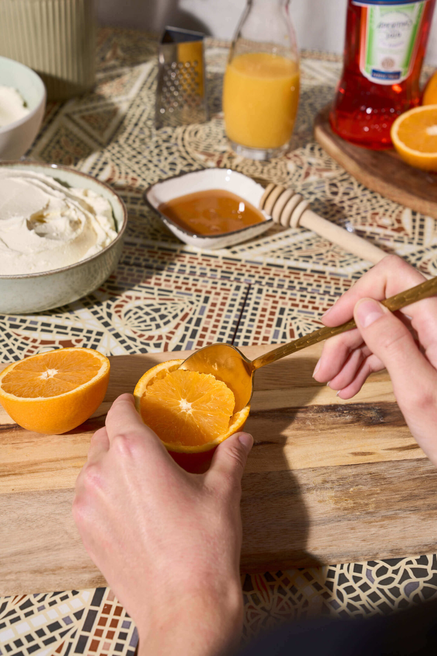 Aperol Spritz Ice Cream