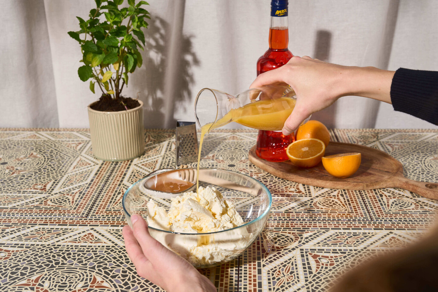 Aperol Spritz Ice Cream